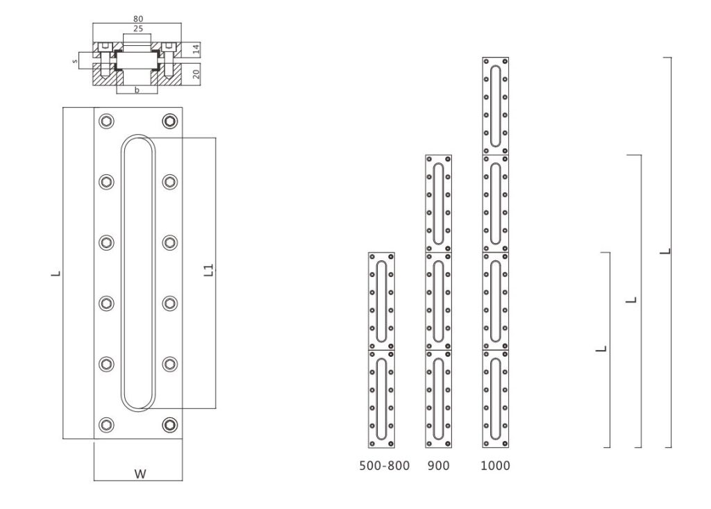 Kính thăm bồn tank loại chữ nhật - Nguyễn Trần
